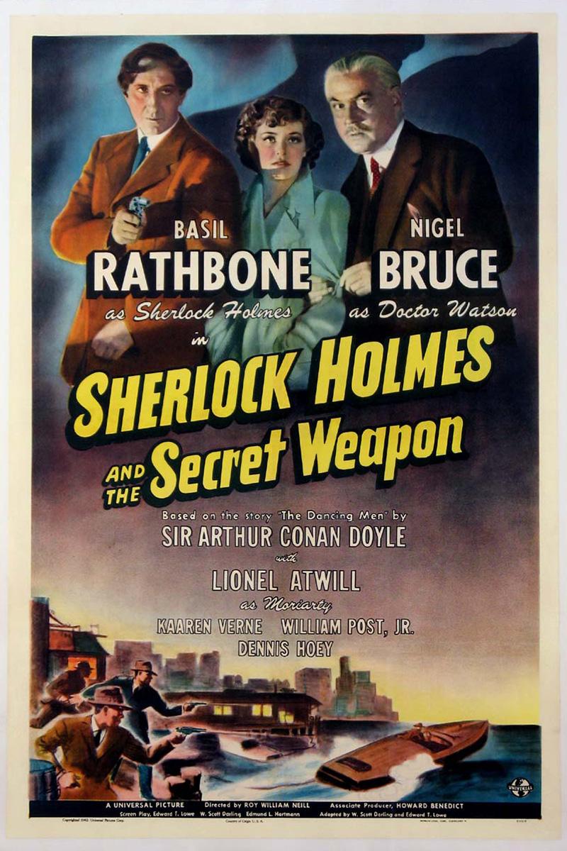 Sherlock Holmes and the Secret Weapon [French dub]- Moviebox